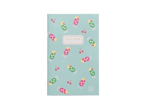 Notebook B7 Grid 3mm Cream Soda Daiso Singapore