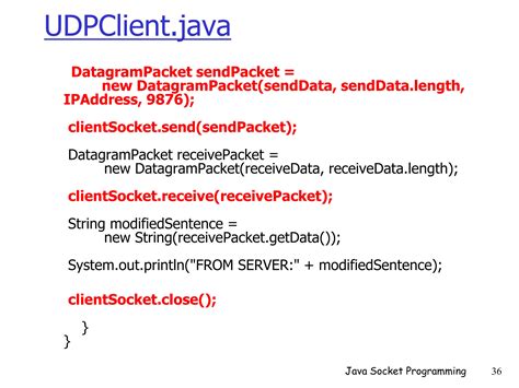 Networkingpptclientserver Socket Uses In Program Ppt