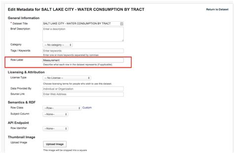 Open Data Release Notes 7232015 Set Row Label And Bug Fixes Data And Insights Client Center