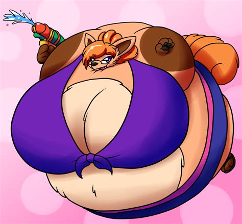 Rule 34 Big Breasts Bigsychrome Breasts Cleavage Female Furry Huge Breasts Inflation Tagme