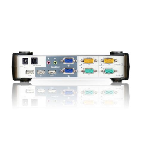 Usb Dual View Kvmp Switch Aten Cs1742 2 Port Kvm Umschalter