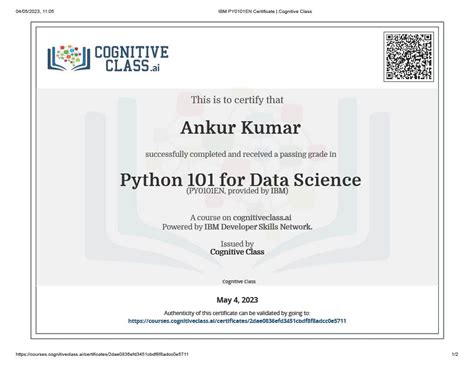 Ankur Kumar On Linkedin Cognitiveclass Ibm Datascience Python