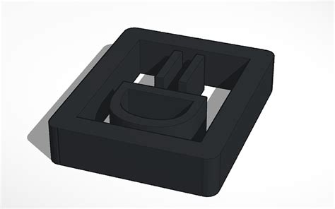 3d Design Smiley Face In Rounded Rectangle Tinkercad