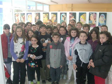 Δημοτική Βιβλιοθήκη Πινακοθήκη Θέρμης Η Ε΄ΤΑΞΗ ΤΟΥ 1ου ΔΗΜΟΤΙΚΟΥ ΣΧΟΛΕΙΟΥ ΧΟΡΤΙΑΤΗ ΣΤΗ