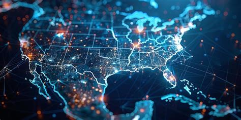 Premium Photo Digital Coverage Of The Planet Generative Ai