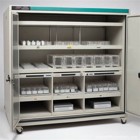 Radiation Source Storage Cabinet Stable Diffusion Online