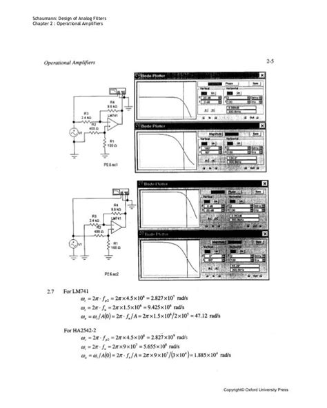 Design Of Analog Filters By Rolf Schaumannsolution Manual
