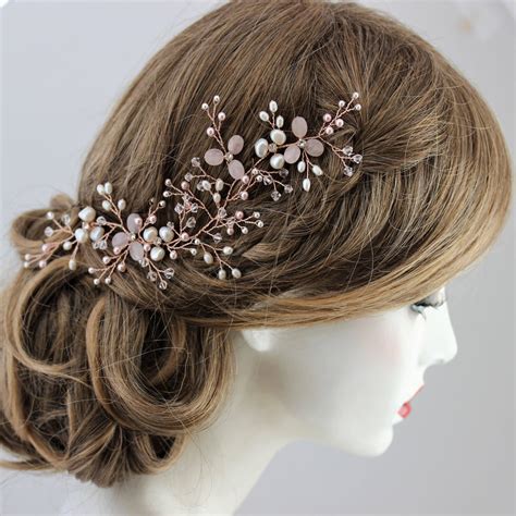 Rose Gold Bridal Hair Accessories Artofit