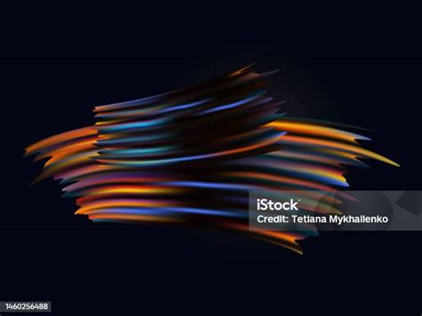 레인보우 브러시 스트로크 3d 여러 가지 빛깔의 페인트 물결이 튀었습니다 수채화 아크릴 잉크의 튀김 컬러 무지개 빛깔의 붓놀림