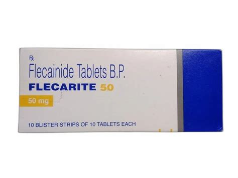 Flecainide Tablet 50mg At ₹ 250box Nagpur Id 27119266130