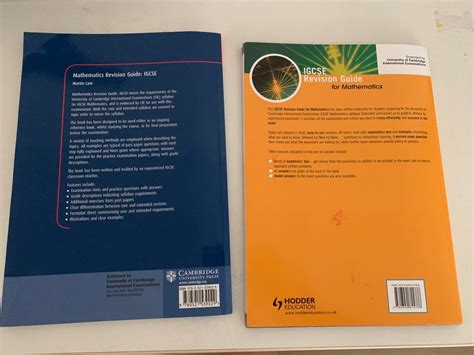 Igcse Mathematics Revision Guide Hobbies And Toys Books And Magazines Textbooks On Carousell