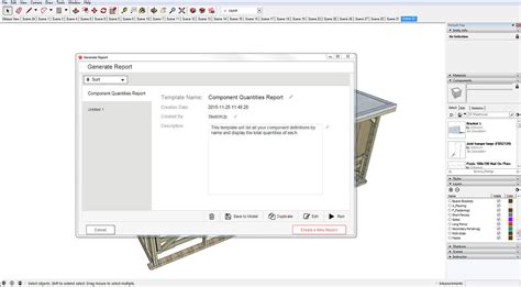 Sketchup Generate Report Quantities Pro SketchUp Community