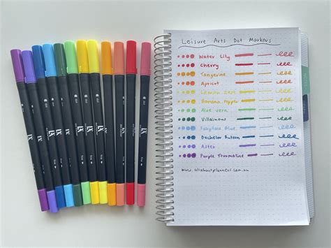 Review Of The Leisure Arts Dot Art Markers Dual Ended Dot And Fine