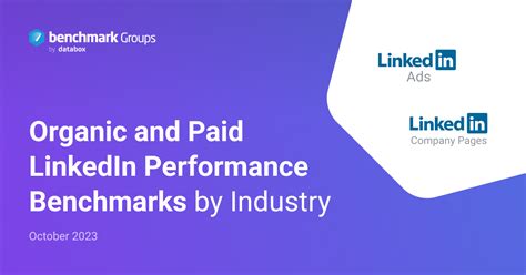Organic And Paid Linkedin Performance Benchmarks By Industry