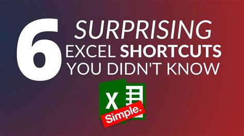 6 Excel Tricks Most Of You Dont Know Exceltricks Excelshortcuts Msexcel