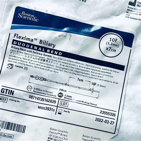 New Boston Scientific 3931 Flexima Biliary Disposables General For
