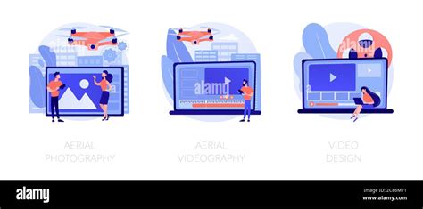 Media Content Production Vector Concept Metaphors Stock Vector Image And Art Alamy