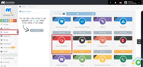 Chatmessaging Module Configuring Firebase Settings Mobiroller