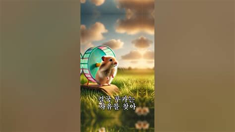 쳇바퀴를 탈출한 햄스터 Youtube