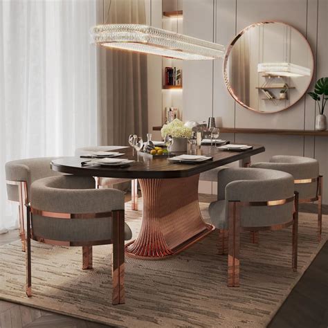Copper Dining Room Tables