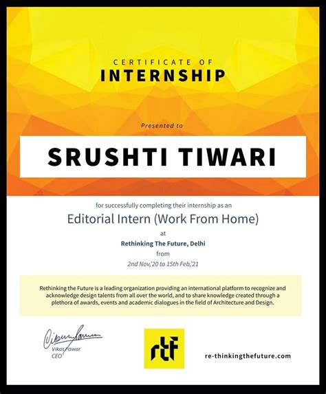 Srushti Tiwari On Linkedin Future Internship Opportunities Careergoals