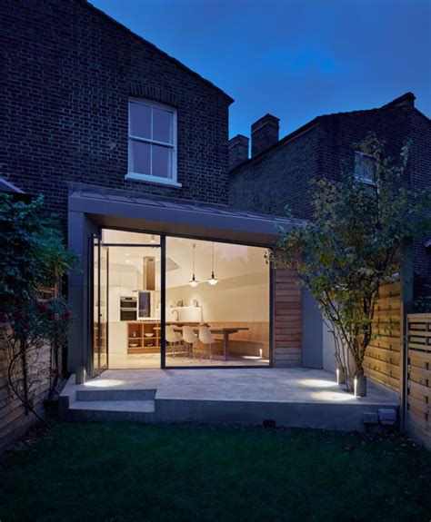 Herringbone Patterns Feature Inside Angular House Extension By Platform 5