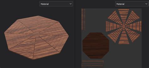 Issue With Normal Map And Rotated Clusters In UV Polycount