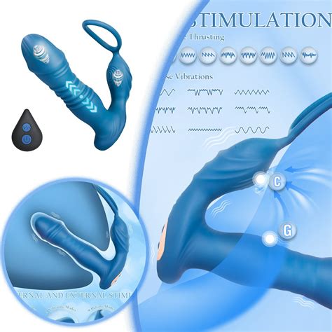 Trending Makeup 2024 Retractable Massager Anal Vibrating Device Sex Toy