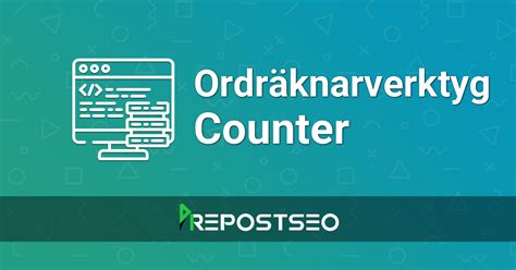 ordräknare online räkna ord räkna tecken