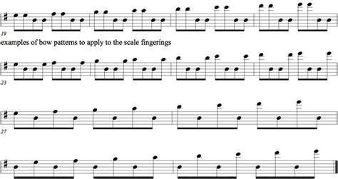 Scales On One String For The Double Bass Lesson