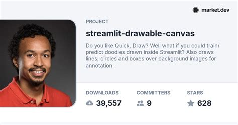 Streamlit Drawable Canvas Ecosystem Directory Marketdev