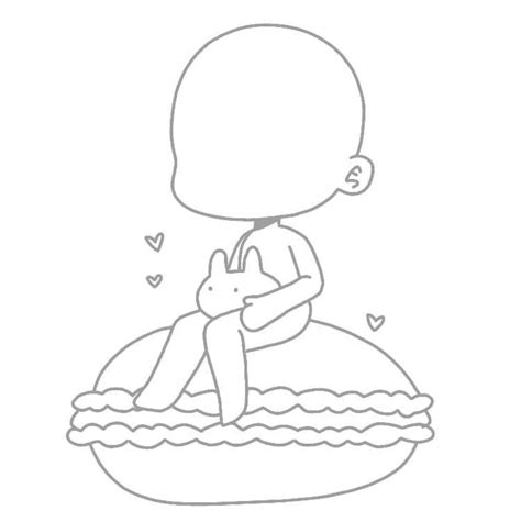 Gacha Life Custom Poses Base Sitting