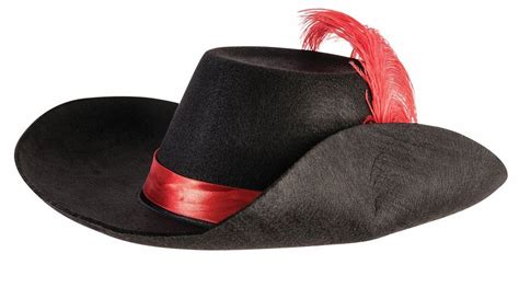 Musketeer Hat Black Musketeer Hat Musketeer Hat Pattern Hat With