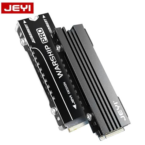 Купить Кулер JEYI 2280 SSD-радиатор M.2 NVME, охлаждающий металлический ...