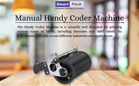smart pack handy coder machine for batch no mfg mrp exp date printing on laminated and