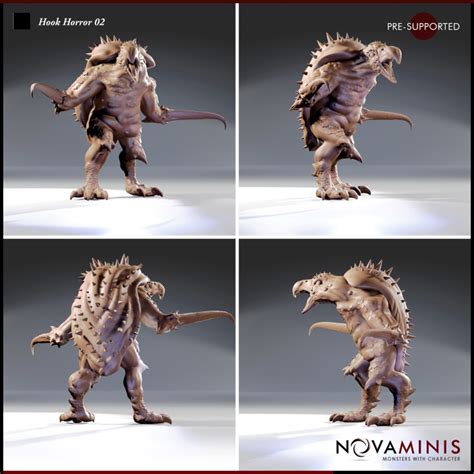 3d Printable Hook Horror 02 By Novaminis