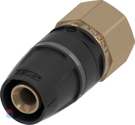 Соединение Tece Logo Ppsu прямое с внутренней резьбой 20x1 2 бронза артикул 8713003 купить в