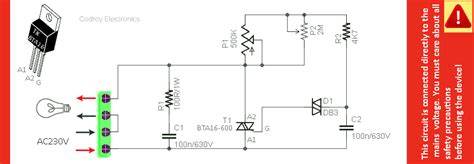 Triac Ac Dimmer Speed Regulator Random Thoughts Codrey Electronics