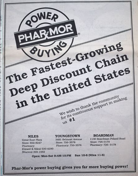 Phar Mor And Monus Rode High With Community Pride