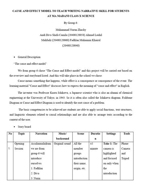 Group 6 Cause And Effect Download Free Pdf Causality Cognition