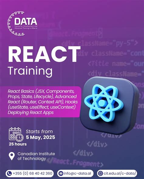 Reacttraining Frontenddevelopment Learnreact Webdevskills Hooks C Data Centre For