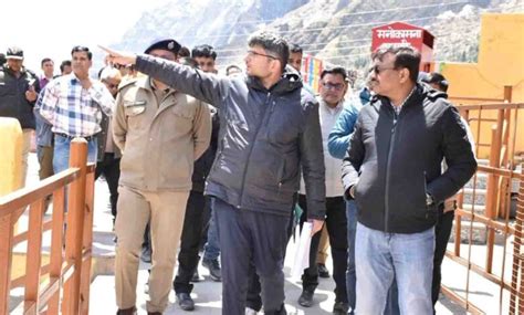 Cs Bardhan Inspects Arrangements At Kedarnath And Badrinath Pioneer Edge Uttarakhand News In