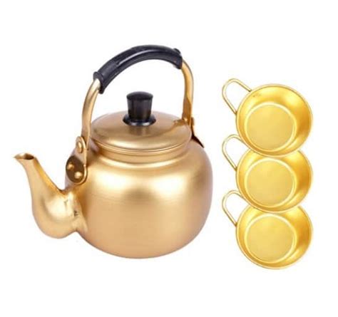 Makgeolli Glass Kettle Set Korean Traditional Drinking Cup Now In Seoul