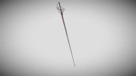 Rapier 3d Model By Stanislavmirsanov 044a5cf Sketchfab