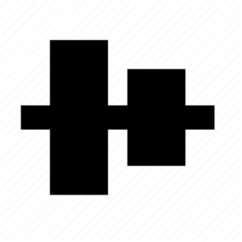 Alignment Object Align Center Middle Horizontal Page Icon