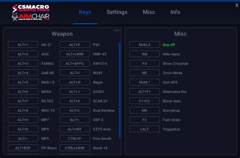 cs2 no recoil macro script