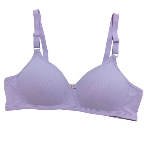 Up To 60 Off Non Steel Ring Style Bra Gathered Middle Button
