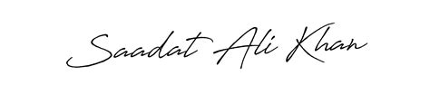 78 Saadat Ali Khan Name Signature Style Ideas Fine E Sign