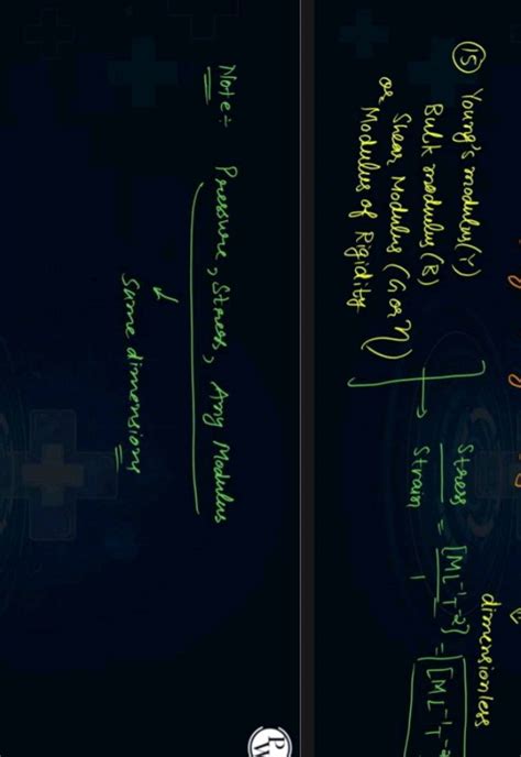 15 Babe S Modulus Y Dimensionless Bulk Modulus B Shear Modulus Go