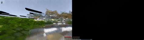 Half Black Screen And Super Blurry Rendering On Visible Side When Turning On Ray Tracing R